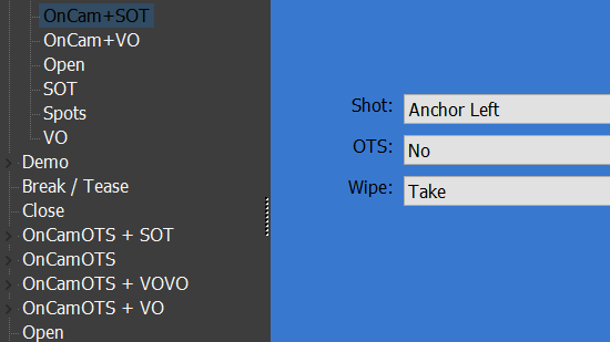 NewsCaster CONTROL | NMS